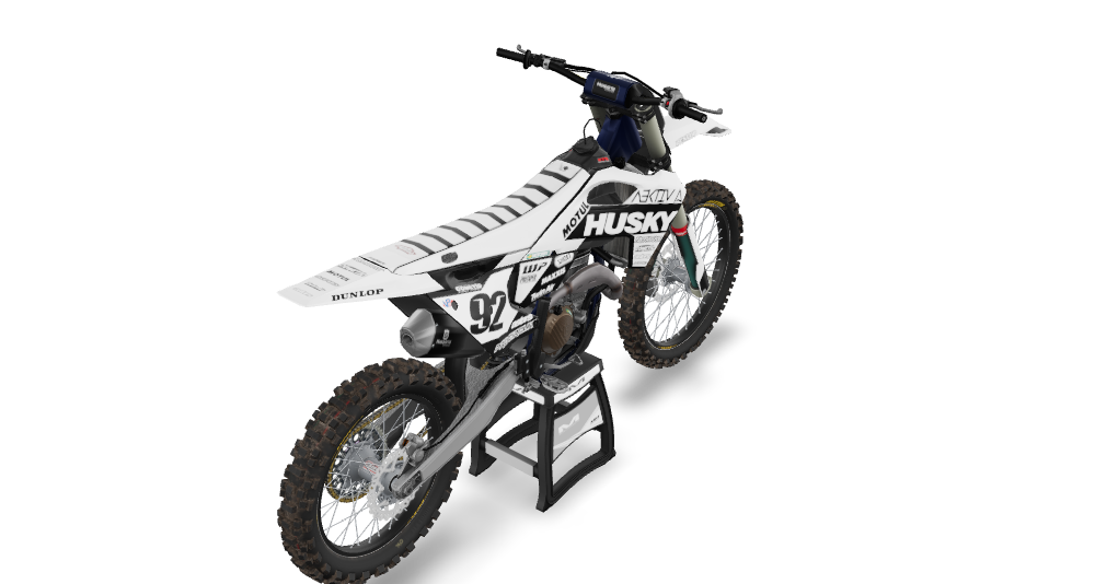 custom bike paint EXAMPLE – MXB-Mods.com