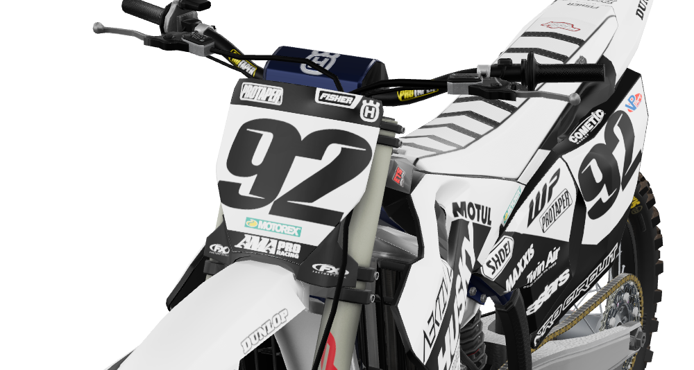 custom bike paint EXAMPLE – MXB-Mods.com