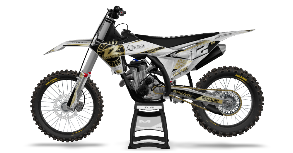 RedStarsRacing x R12 Designs KTM #12 – MXB-Mods.com