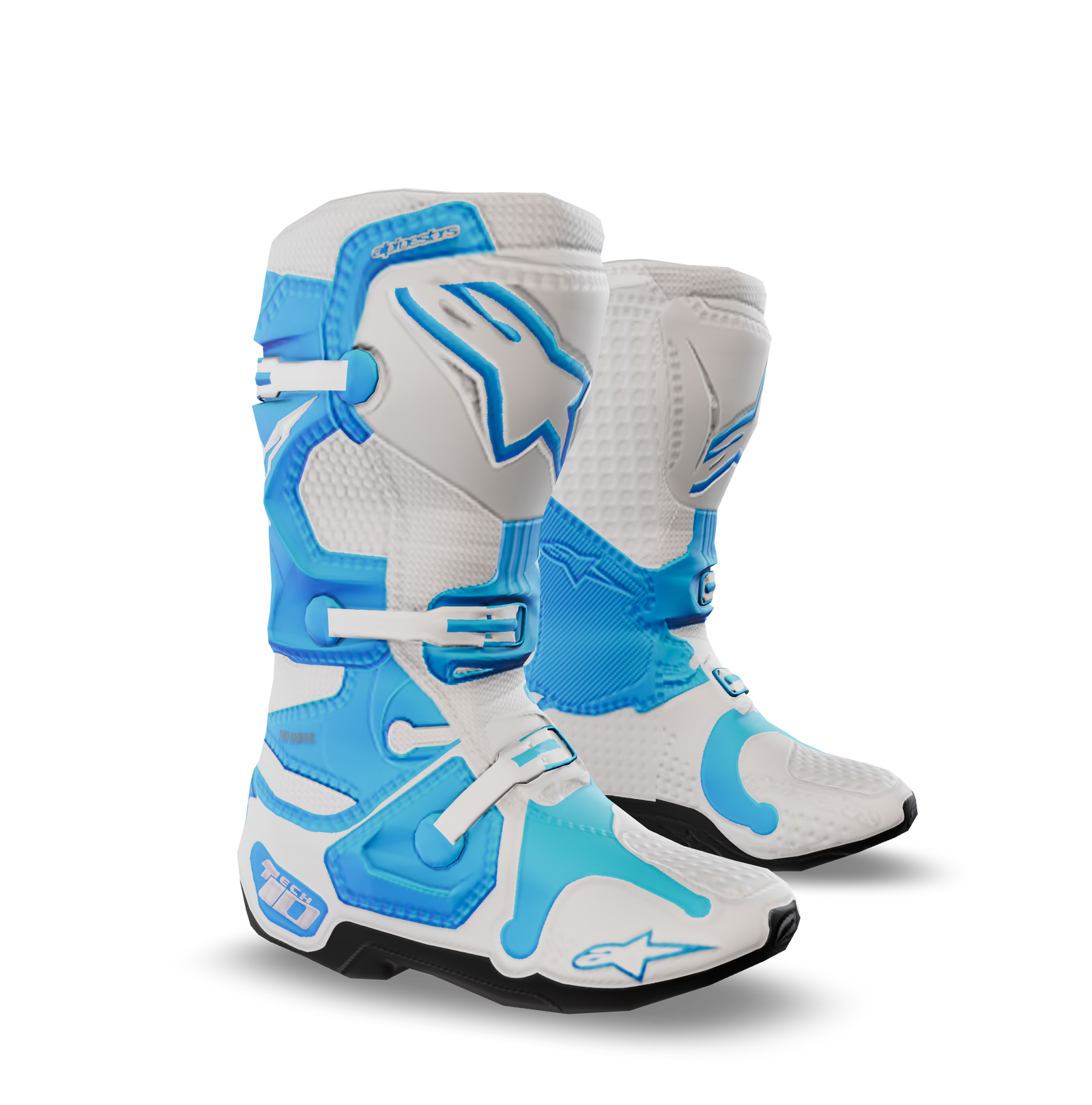 Tech10 Blue and White – MXB-Mods.com