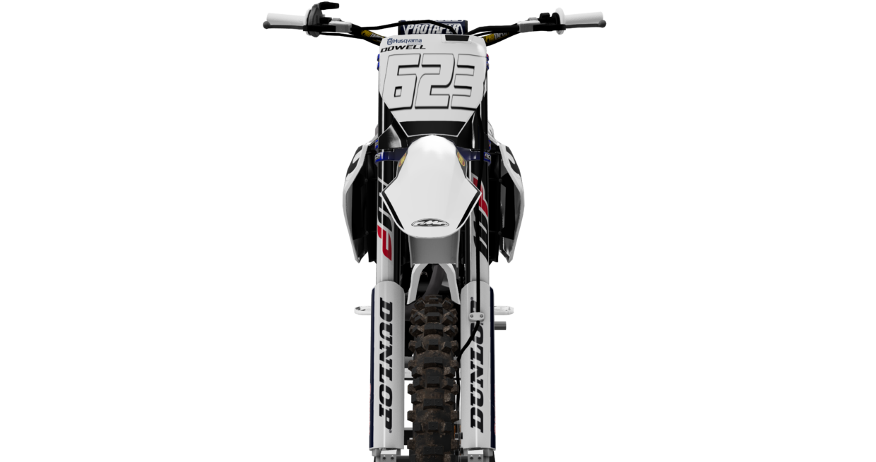 Husky FC 250 Black White X FXR – MXB-Mods.com