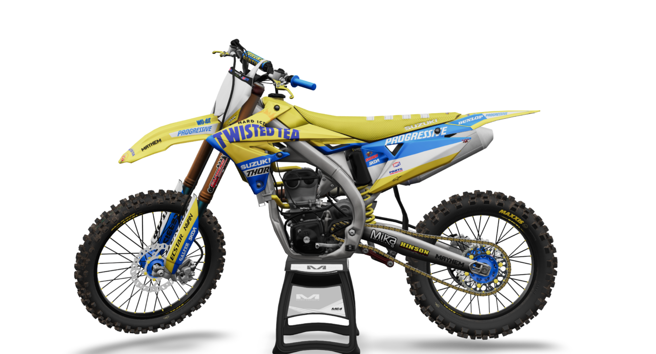 Brap’s Design .Co Twisted Tea Suzuki – MXB-Mods.com