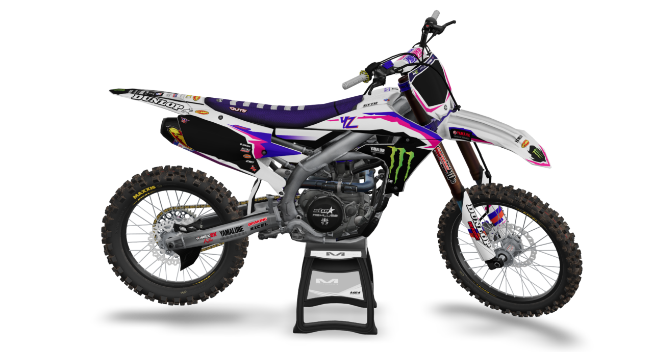 Brap’s Design.Co 2023 Yamaha Yz250F/450F Retro Bike – MXB-Mods.com