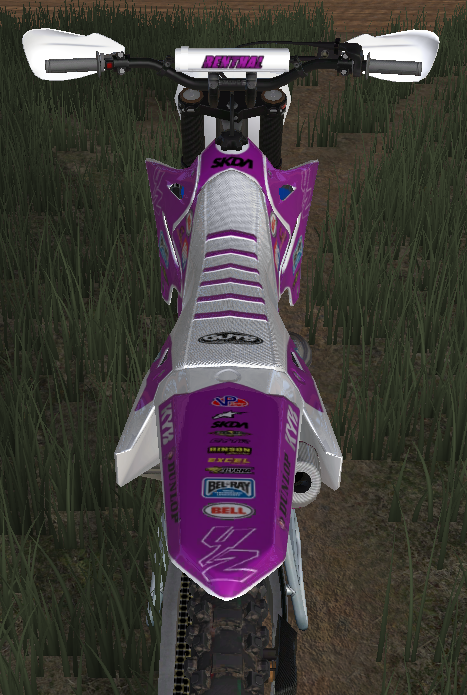 Pink & White e10 YZ250 – MXB-Mods.com