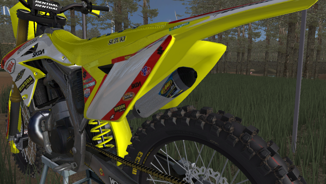 Red & White Graphics e10 RM250 3X PSD’s included – MXB-Mods.com