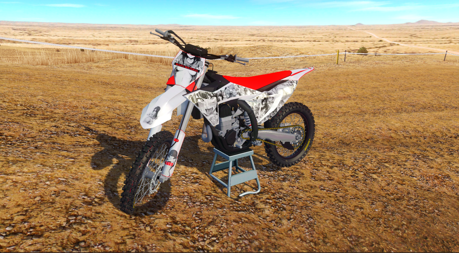 Senpai Racing Anime Graphics (450) - GasGas, Honda, Husky, Kawasaki ...
