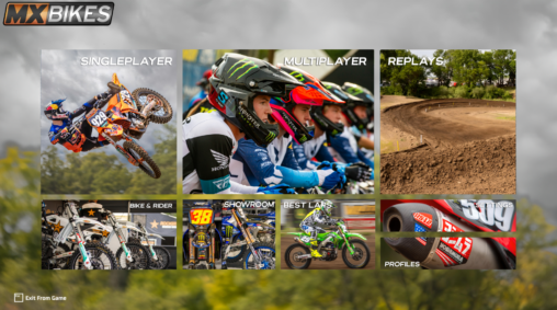 Dirt Moto Menu Mod – MXB-Mods.com