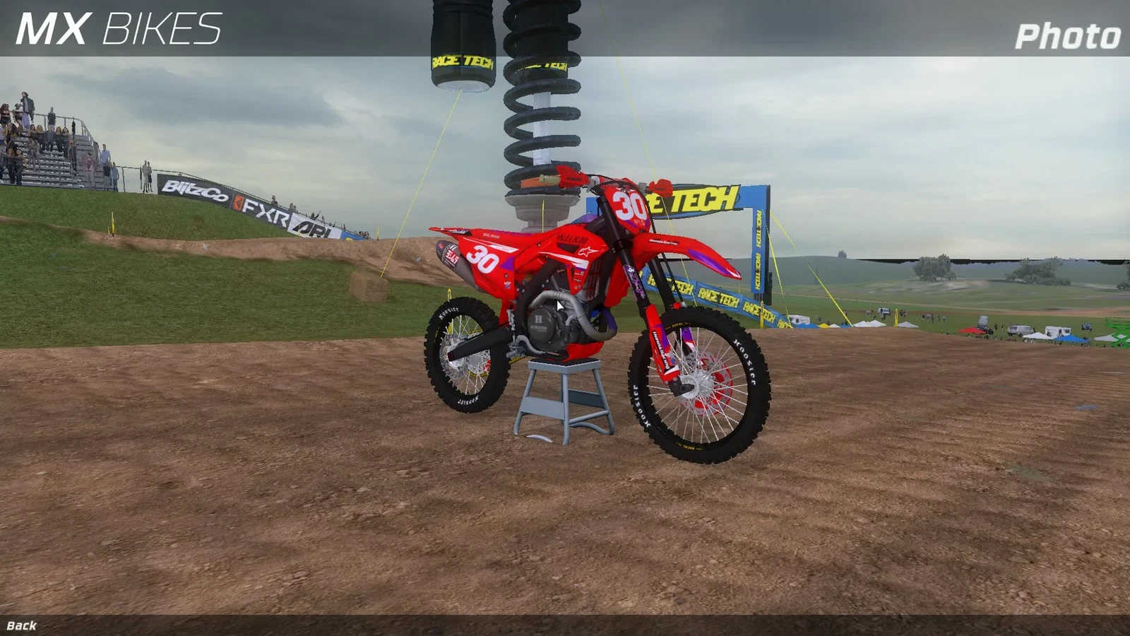 halo racing #30 honda 450 – MXB-Mods.com