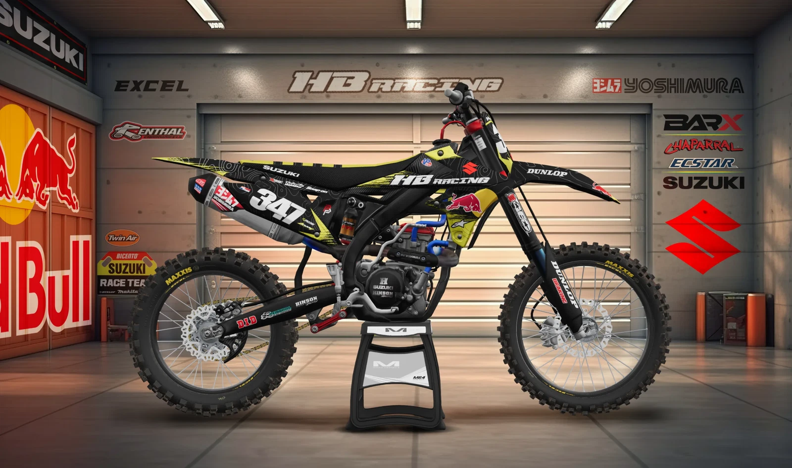 Suzuki RM-Z Red BUll 250-450 “PUB & Open File” – MXB-Mods.com
