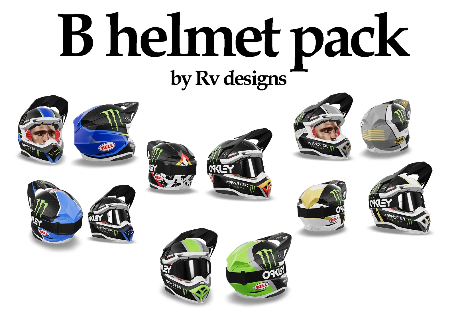 Rv designs b helmet pack – MXB-Mods.com