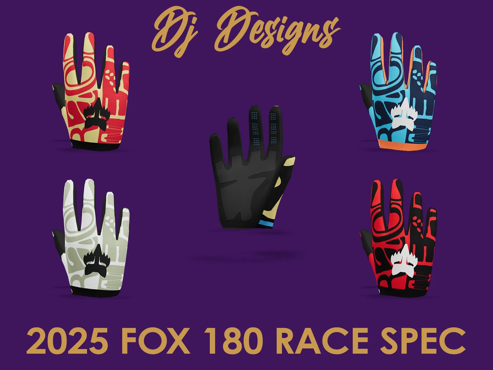 2025 Fox 180 Race Spec Gloves – MXB-Mods.com