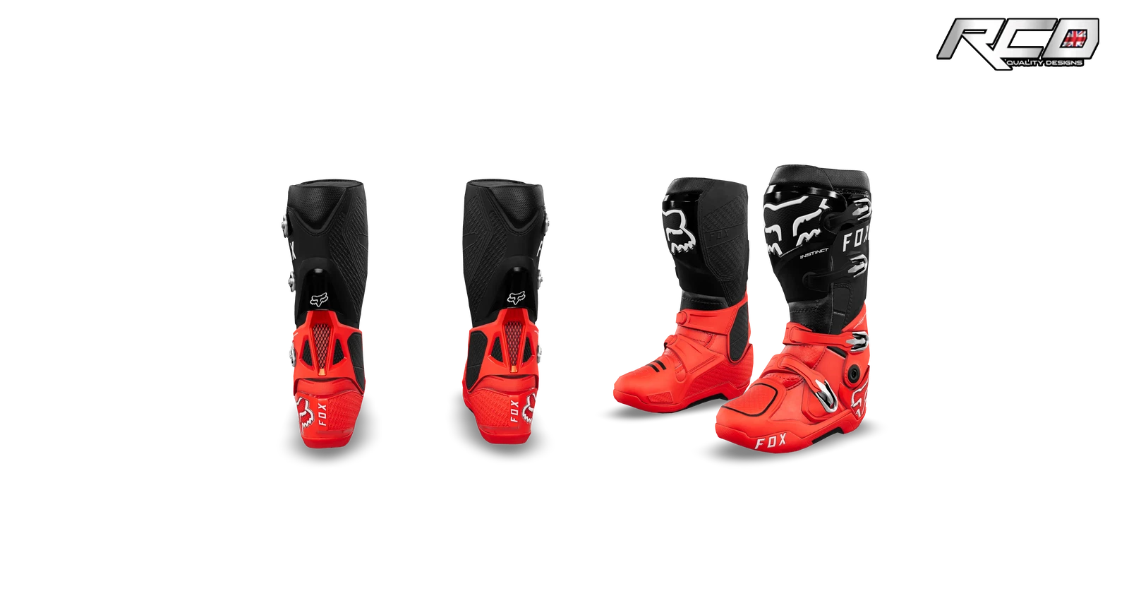 F Boots Red/Black (MUST READ DESCRIPTION) – MXB-Mods.com