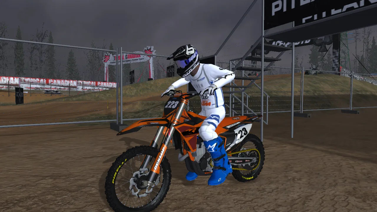 SEVEN GEAR BLEU WHITE – MXB-Mods.com