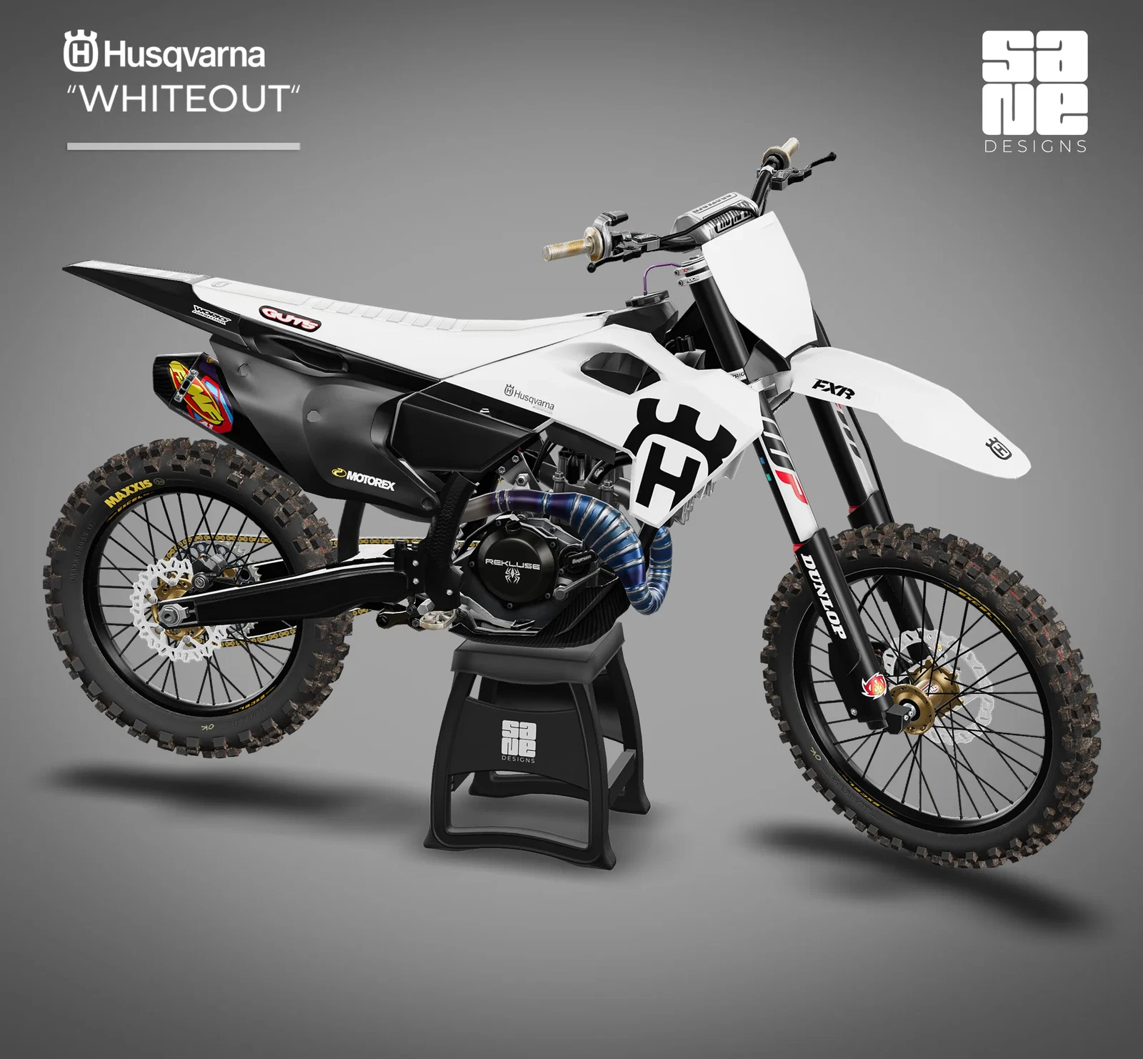 Husky “WHITEOUT” PACK – MXB-Mods.com