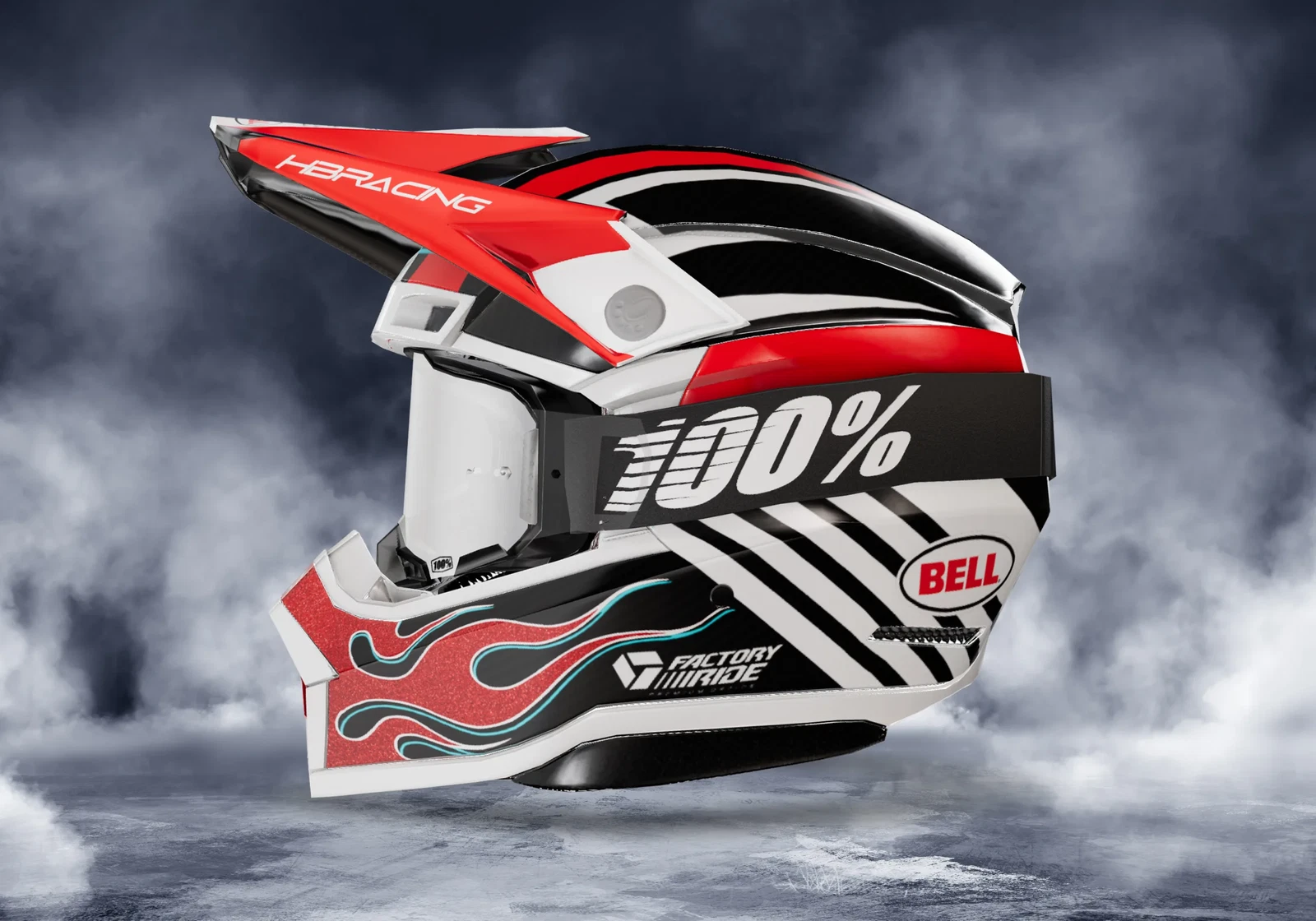 Bell Moto 10 Custom HOT-ROD – MXB-Mods.com