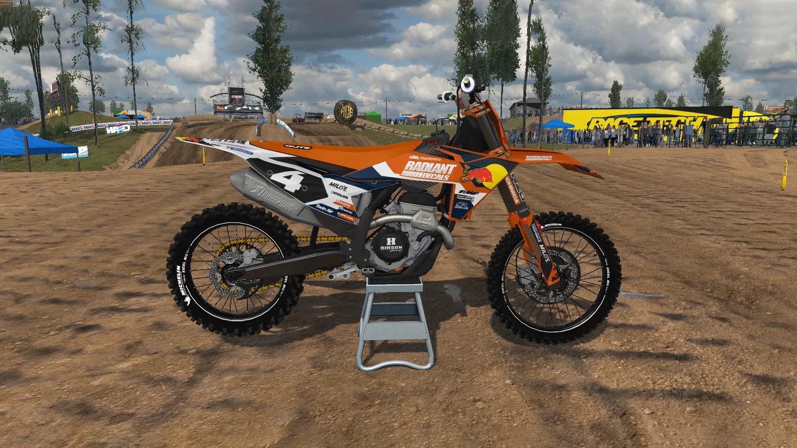 Radiant Decals | “RedBull 2” SX250F/450F – MXB-Mods.com