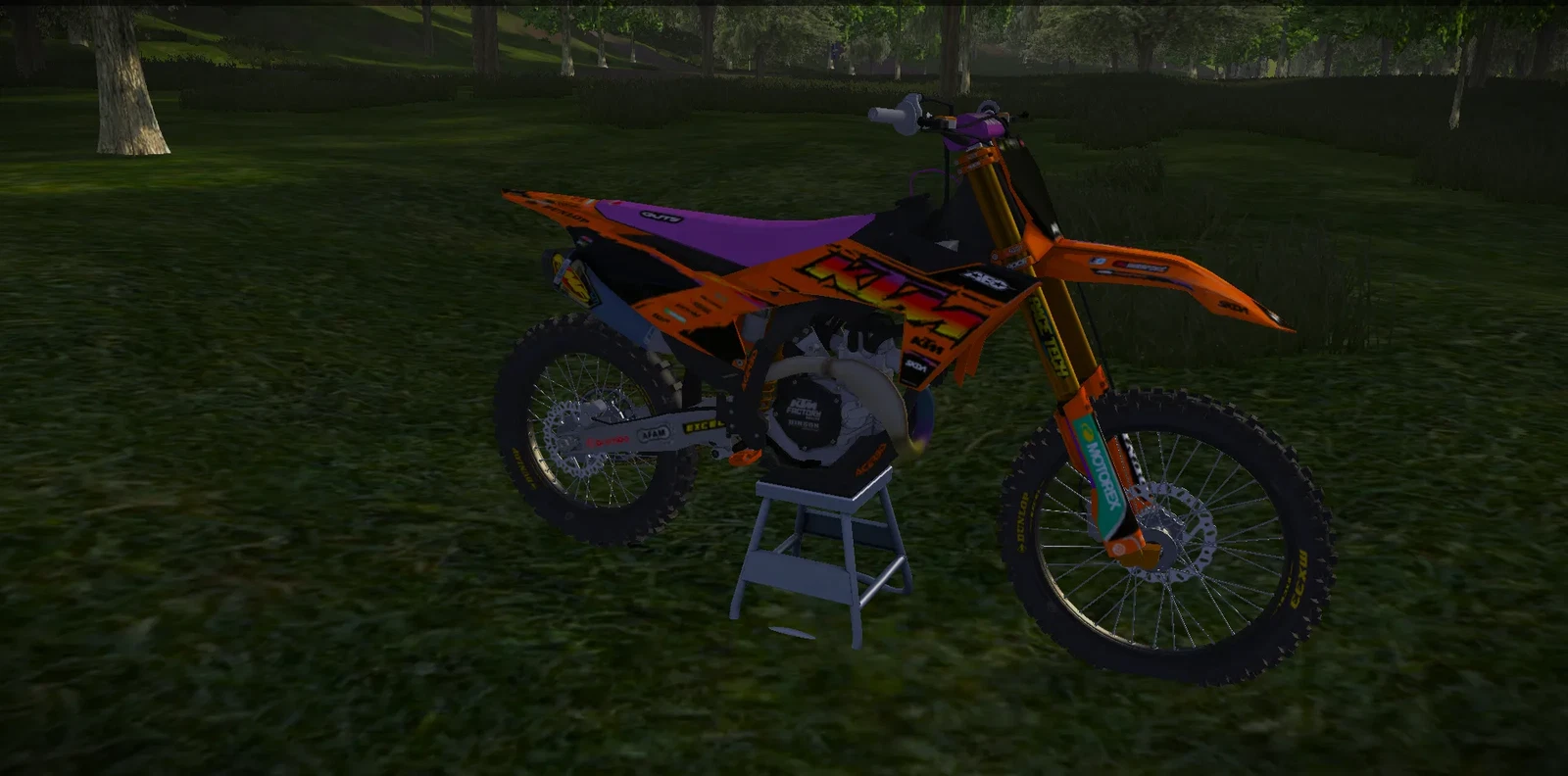 KTM 450 sxf retro graphics – MXB-Mods.com