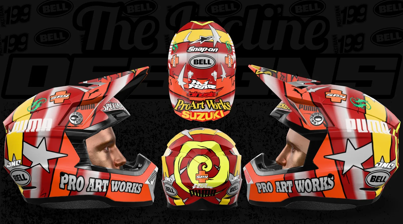 TP199 Replica Helmet – MXB-Mods.com