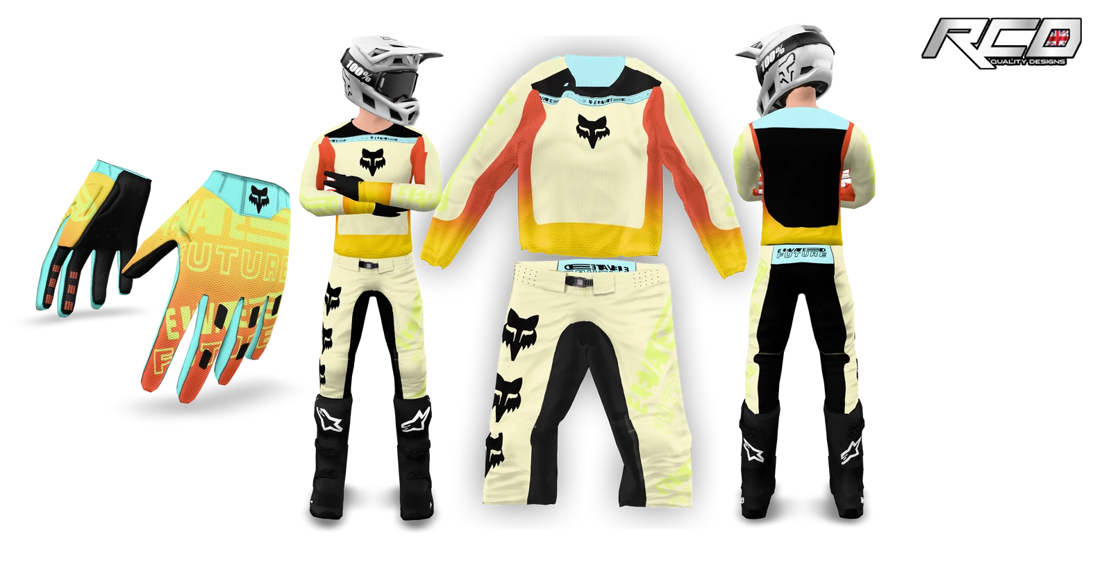 25 FOX FLEXAIR ELEVATED LE – MXB-Mods.com