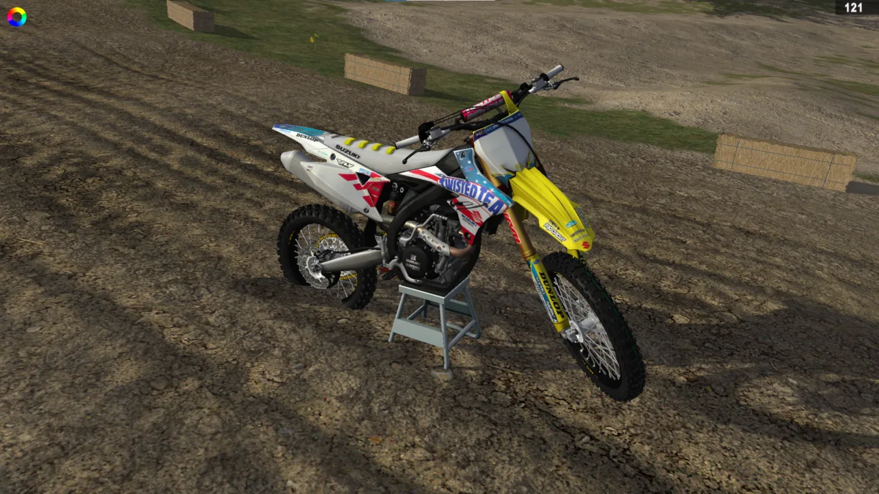 25 Suzuki RedBud America Paint – MXB-Mods.com