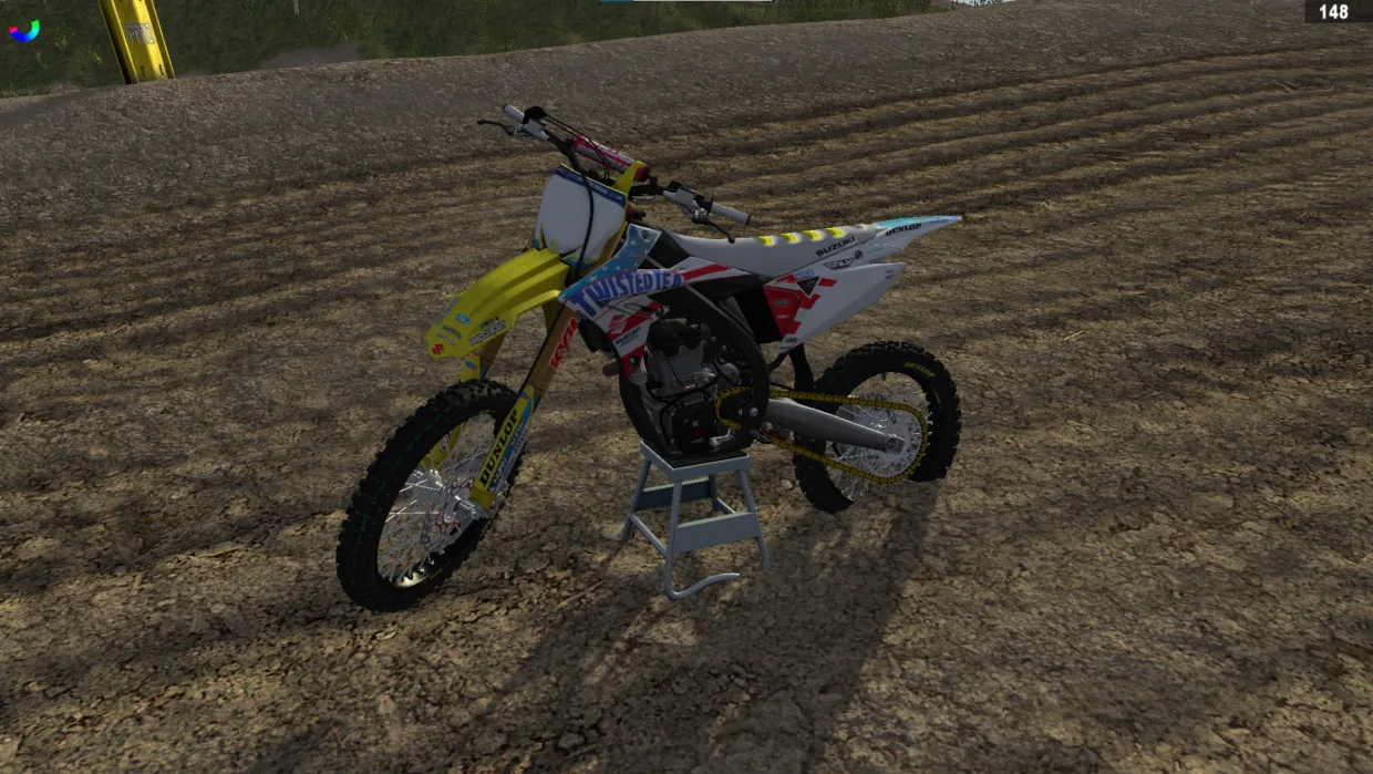 25 Suzuki RedBud America Paint – MXB-Mods.com