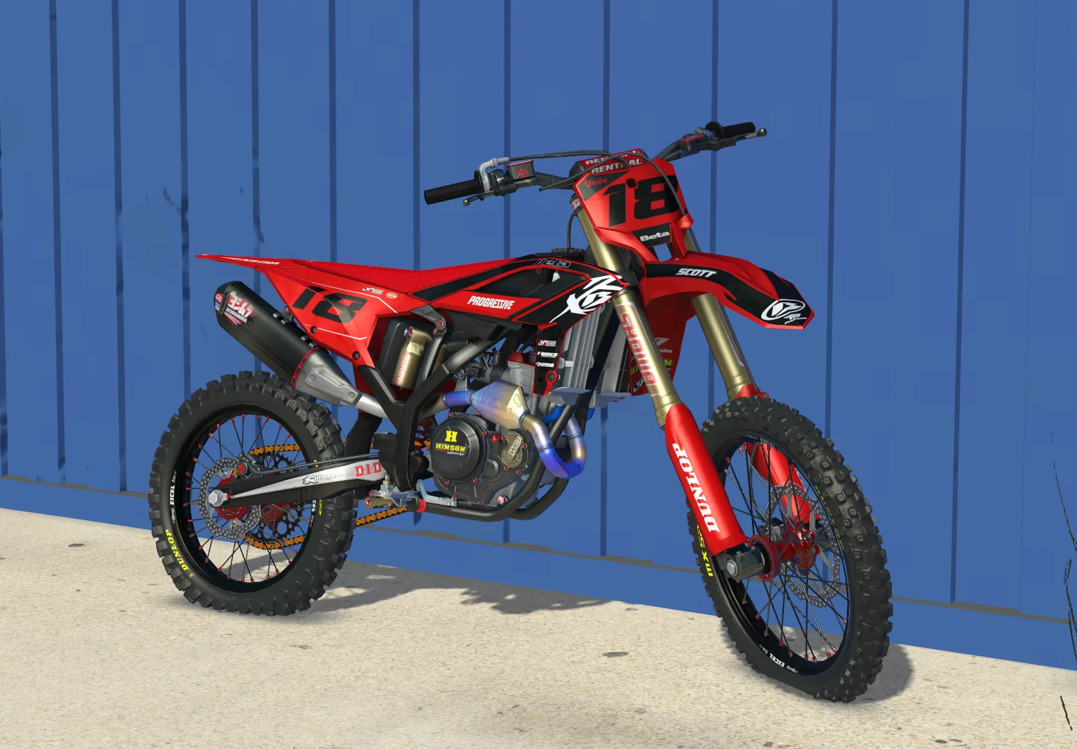 PROGRESSIVE BETA 450RX – MXB-Mods.com