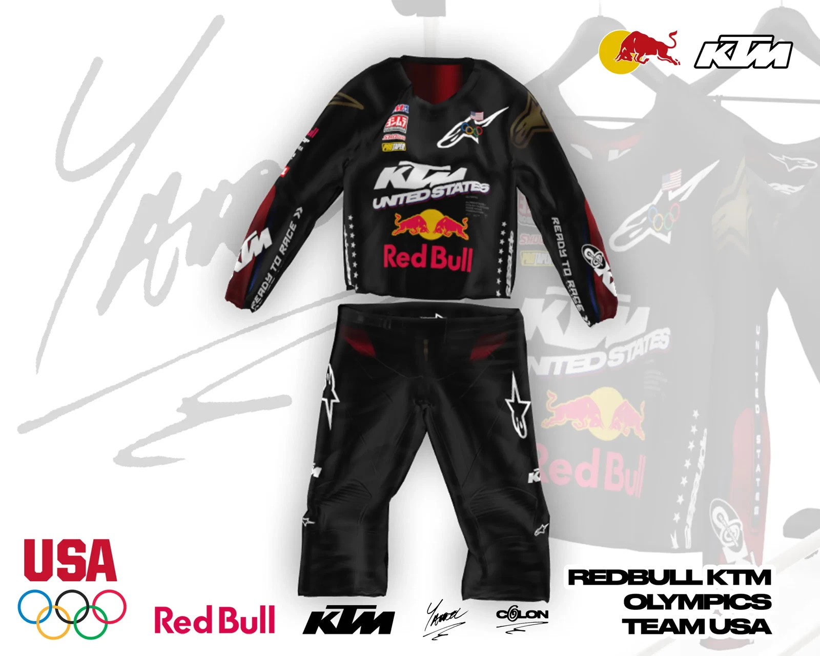 Olympics Team USA KTM Race Kit – MXB-Mods.com