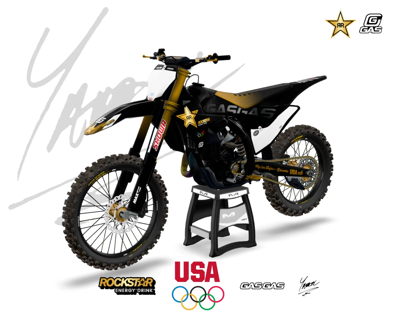 Rockstar GASGAS Olympics Team USA – MXB-Mods.com
