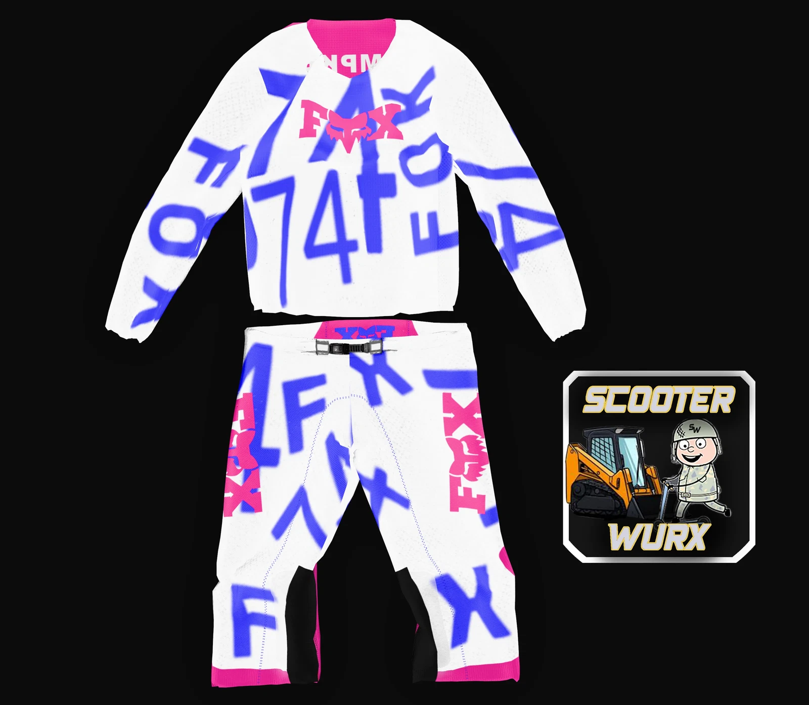 Scooter Wurx - Fox - Seventy4 (Roczen@Detroit) – MXB-Mods.com