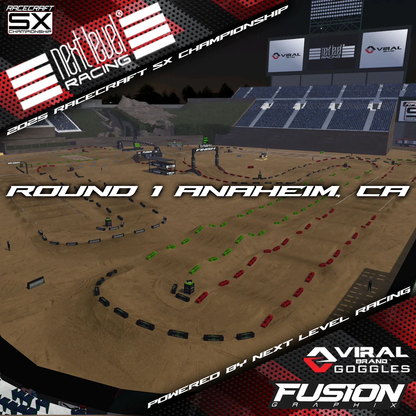 2025 Racecraft SX Series - Round #1: Anaheim, CA (2004 A2) – MXB-Mods.com
