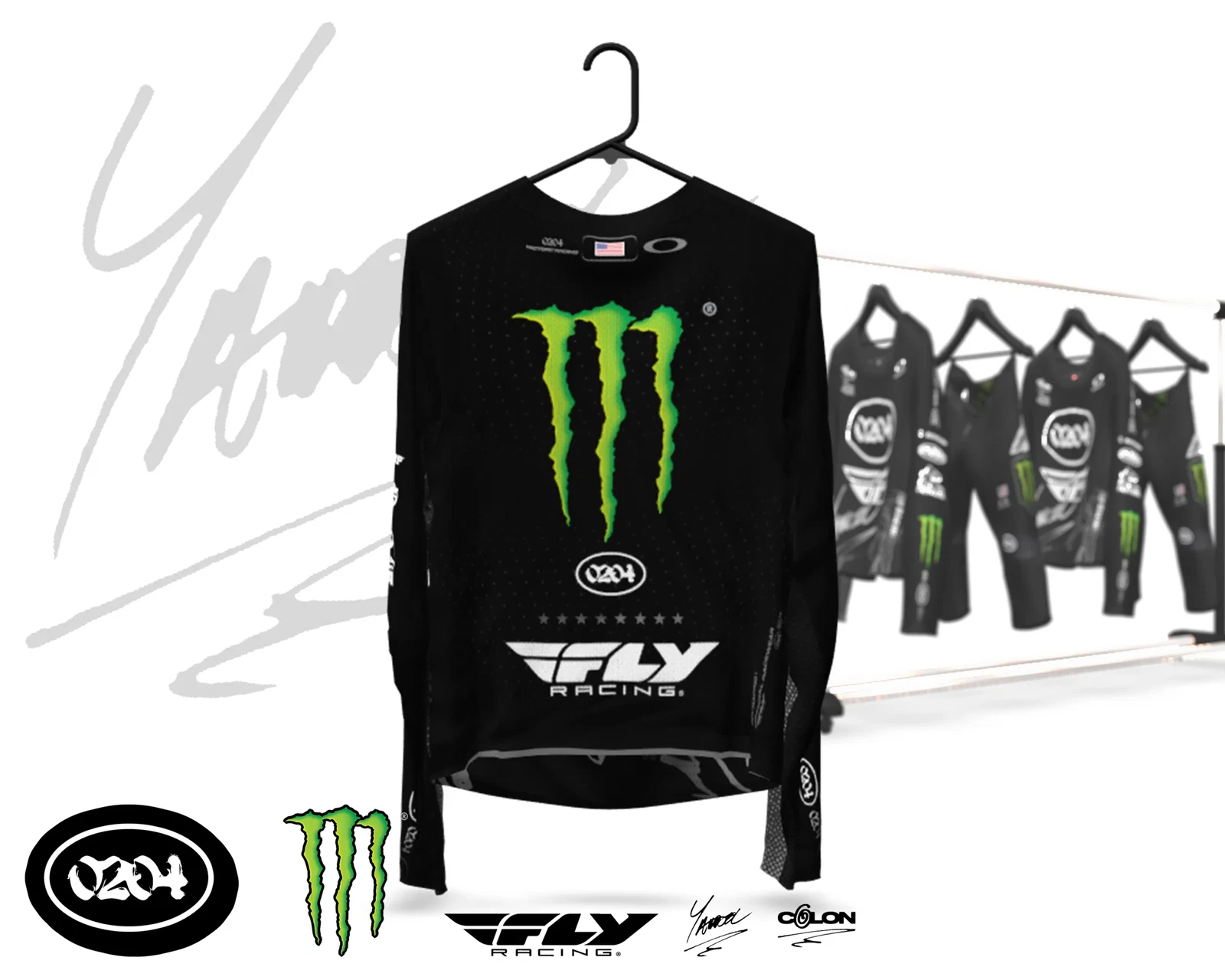 Yandel’s Monster Blackout Racewear – MXB-Mods.com