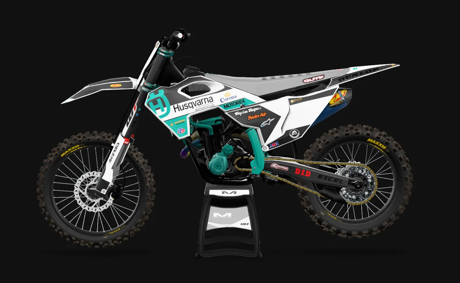 2023 Husqvarna FC250 Teal Public – MXB-Mods.com