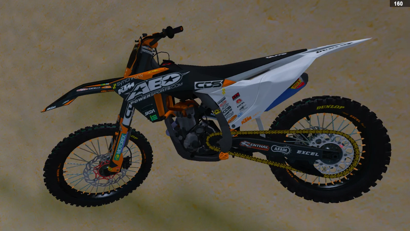 Orange AEO KTM 250/450 – MXB-Mods.com