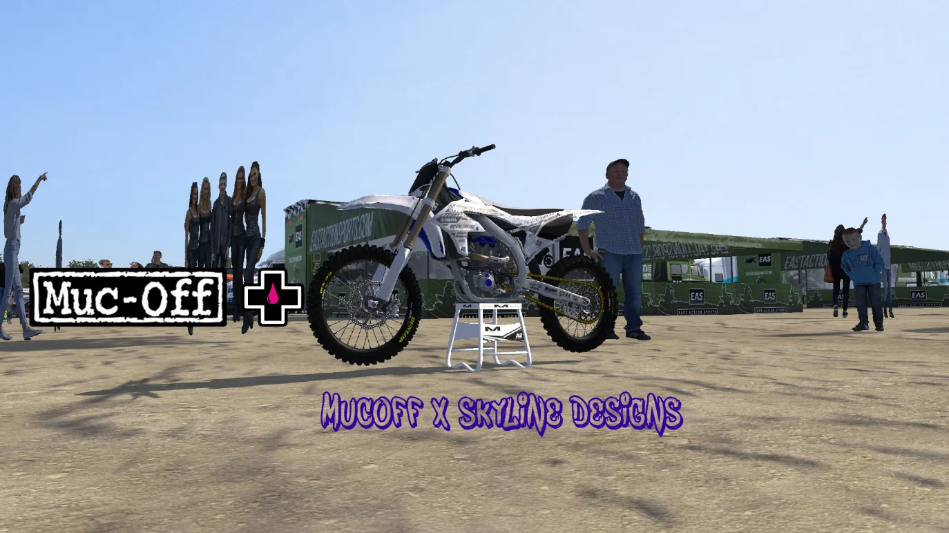 CAMO MUCOFF YAMAHA GRAPHICS KIT – MXB-Mods.com