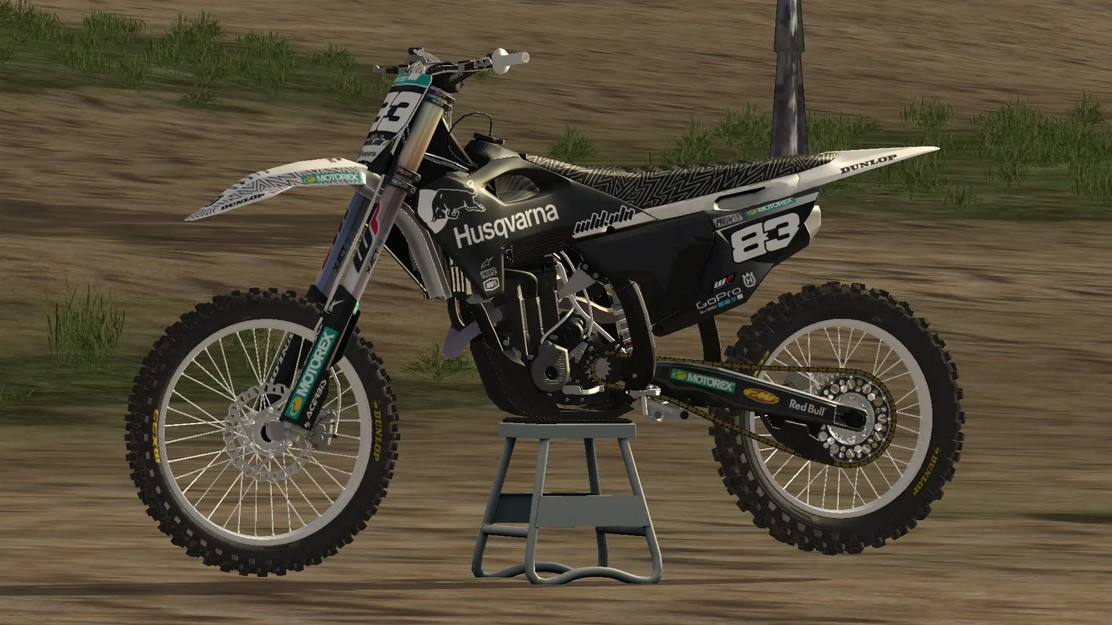 FRENZY - FC250 Redbull [BLACK/WHITE] – MXB-Mods.com