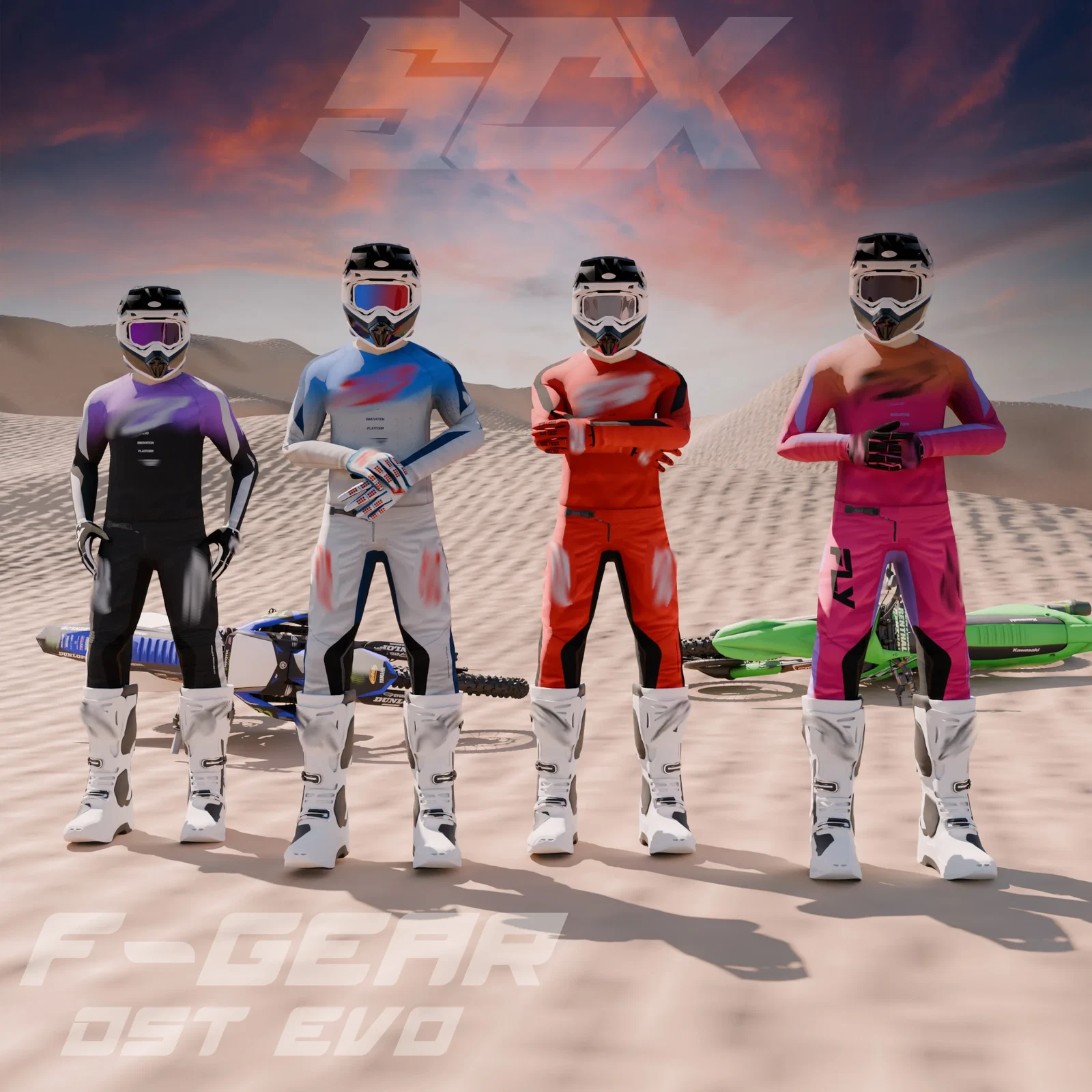 2025 F-Gear DST EVO PUBLIC PAINTS – MXB-Mods.com