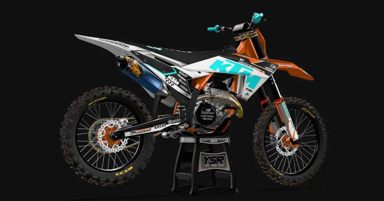 BACKYARD DESIGNS 2023 KTM 250SXF – MXB-Mods.com