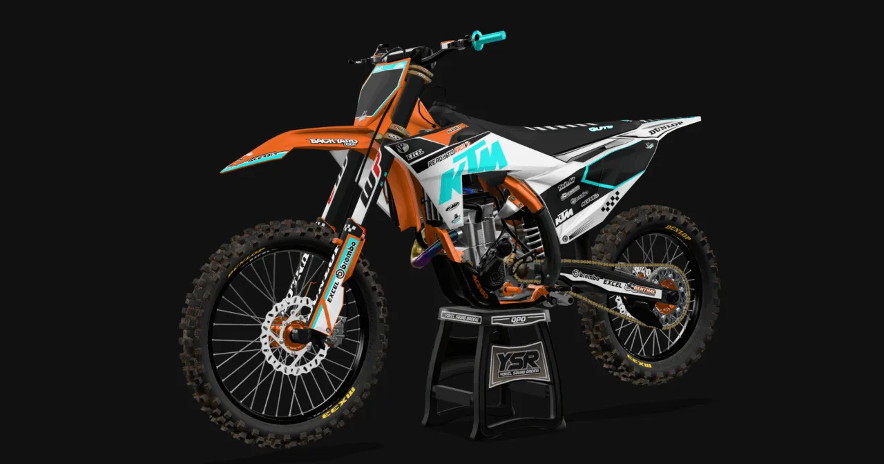 BACKYARD DESIGNS 2023 KTM 250SXF – MXB-Mods.com