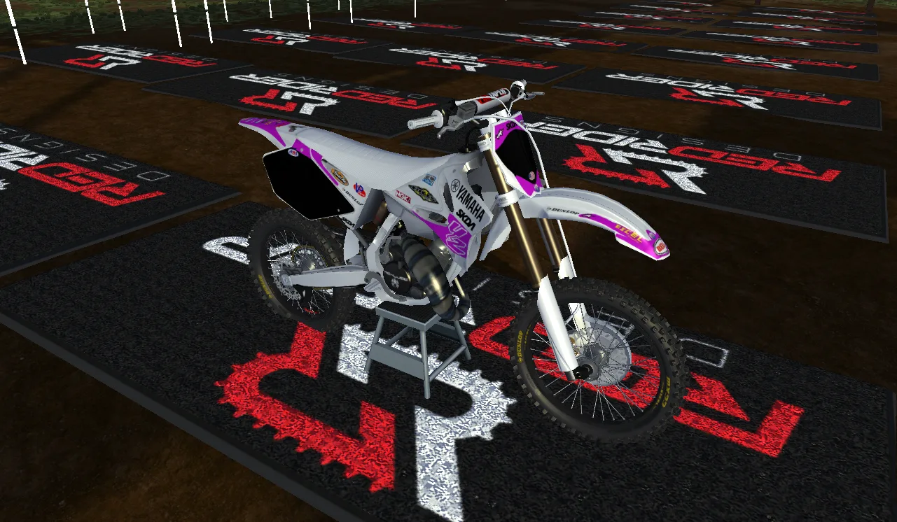 White Yz (For DASHPACK OEM Yz125 Model Swap) 2x PSD’s 2xPaints – MXB ...