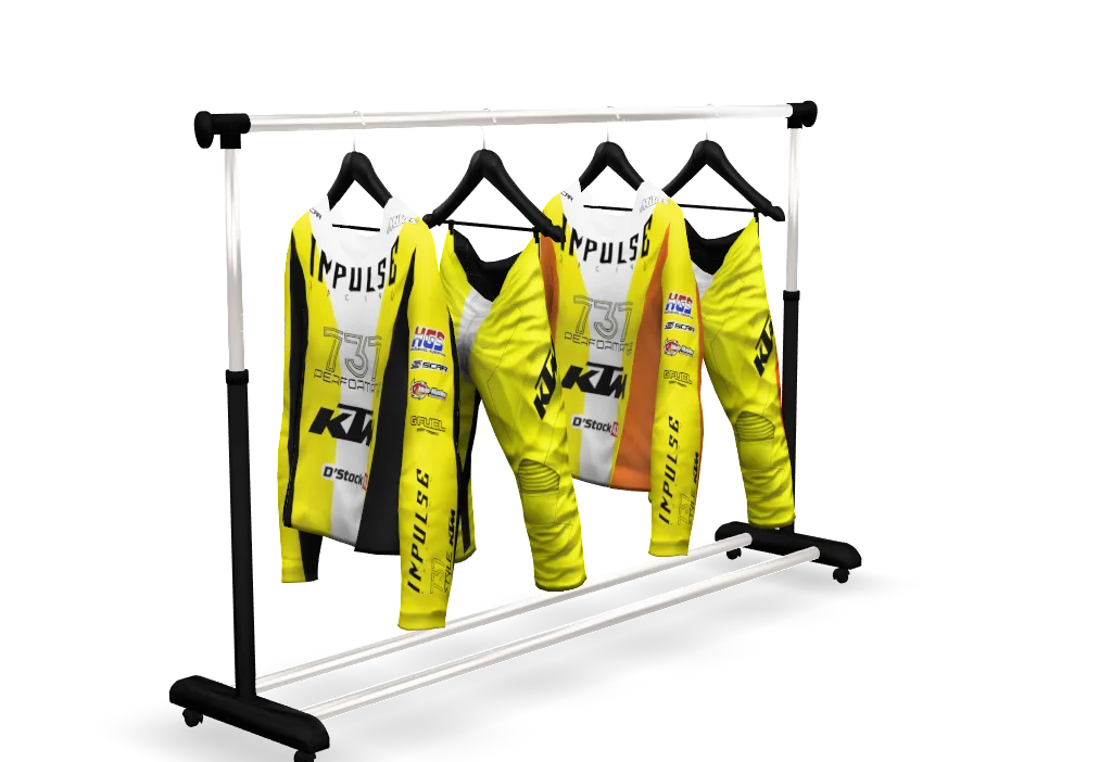 ktm racing team bike paint+rider paint by Trinidesign – MXB-Mods.com