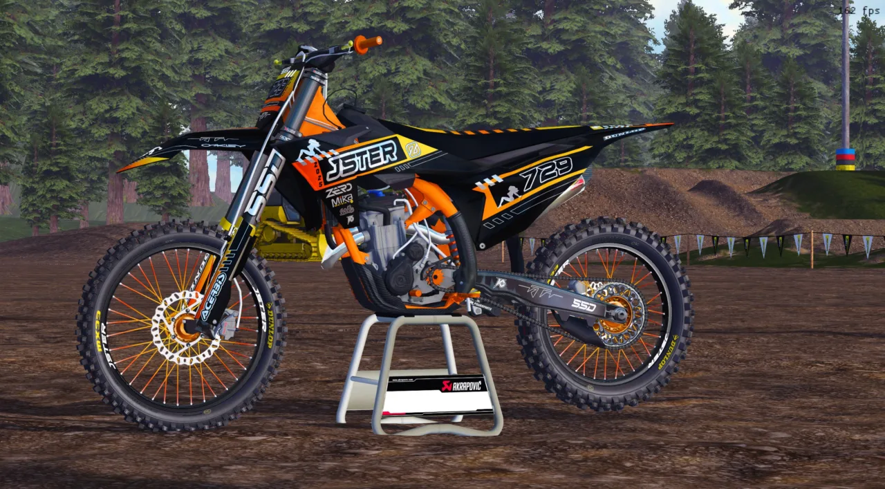 JSTER CHROME “PINUP” KTM 250 PUB – MXB-Mods.com