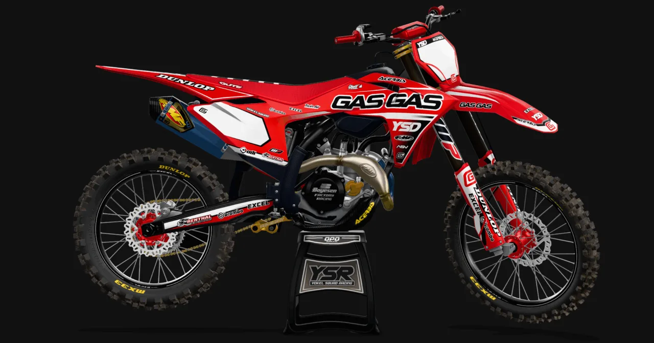 2024 GasGas MC450F YSD Race Livery – MXB-Mods.com
