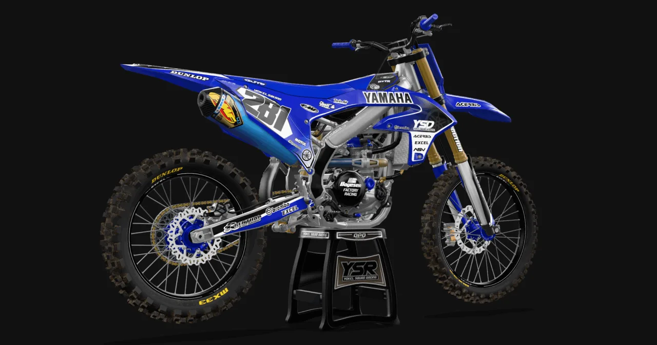 2023 Yamaha YZ450F YSD Race Livery – MXB-Mods.com
