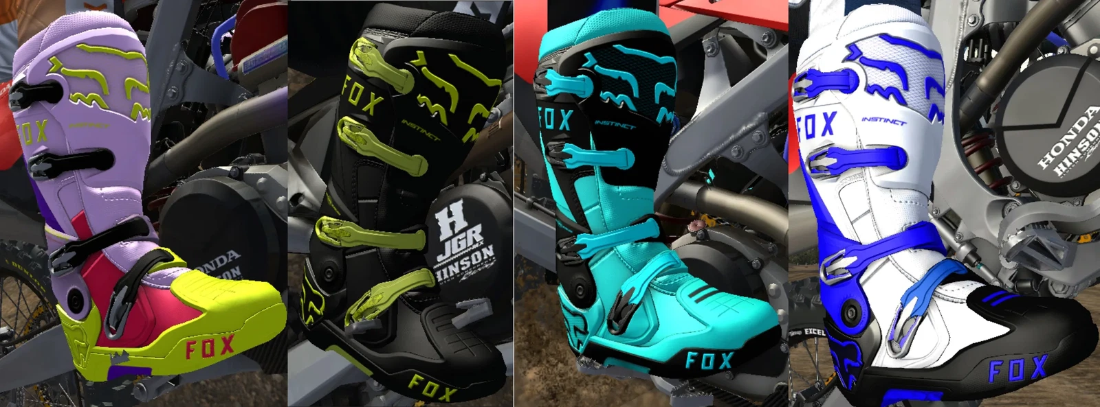 F BOOTS ”B.O.O.S.” COLORWAYS – MXB-Mods.com