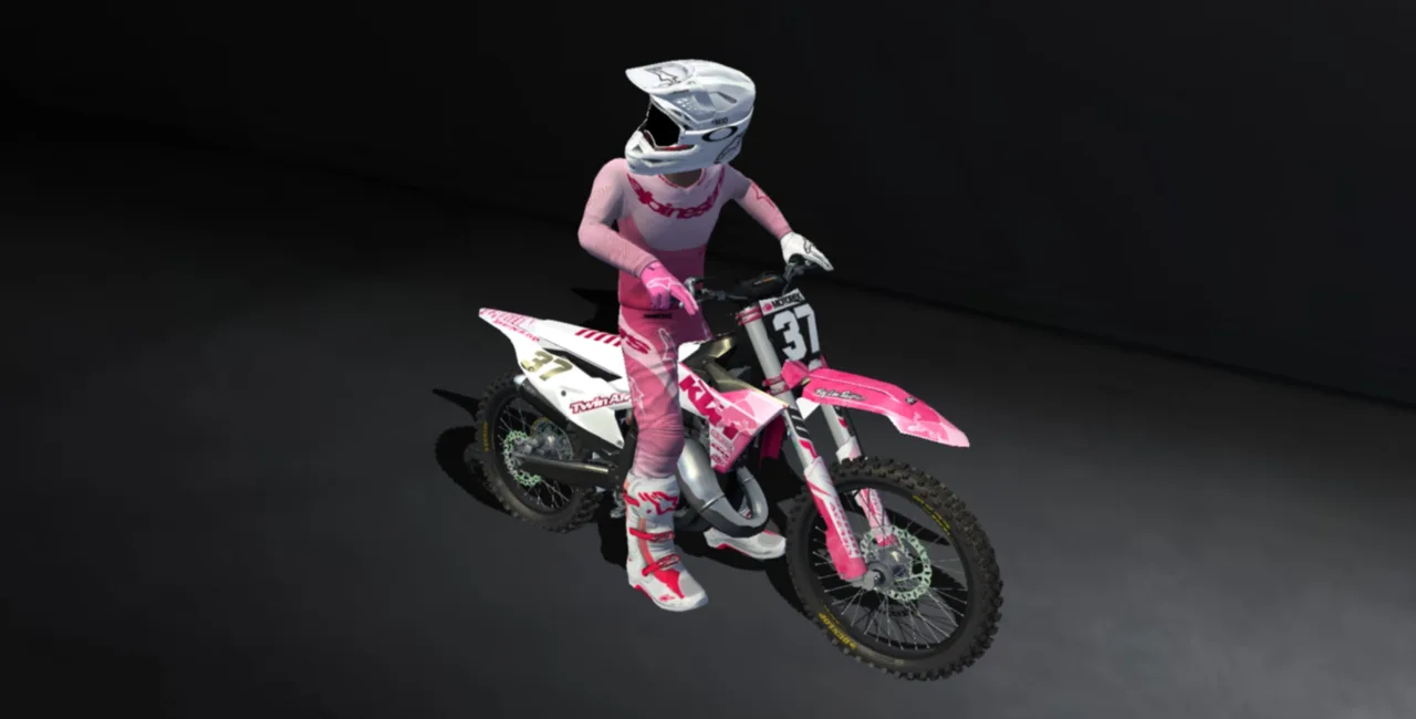 KTM TLD Pink livery – MXB-Mods.com