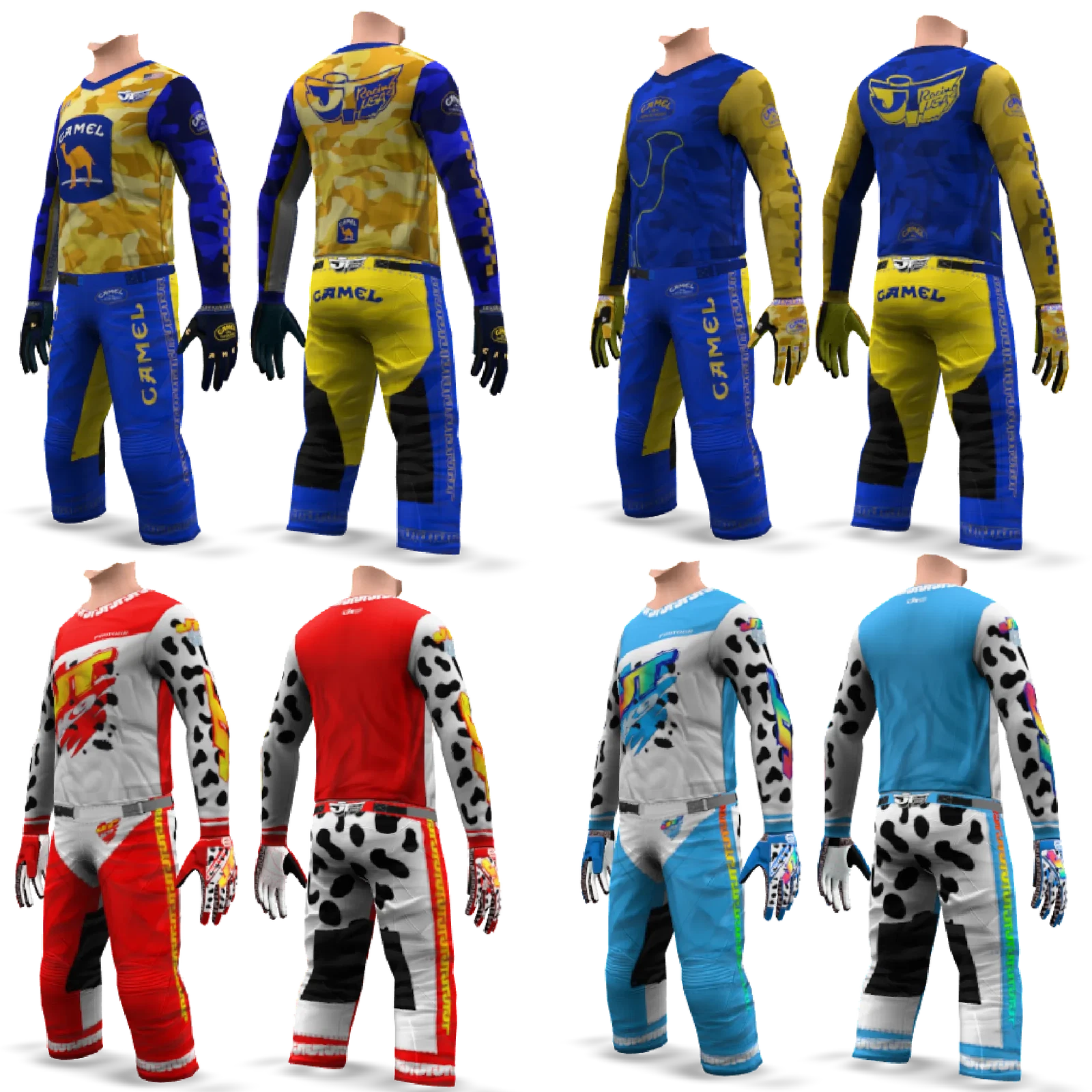 JT Gear Camel + Dalmatian – MXB-Mods.com