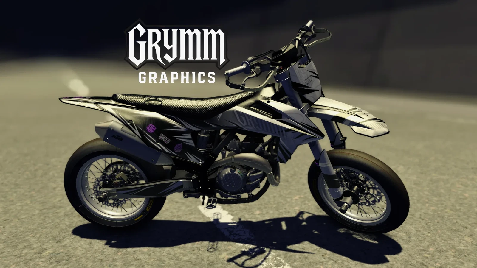 GRYMM Shado (KTM Sxf-450 SM) – MXB-Mods.com