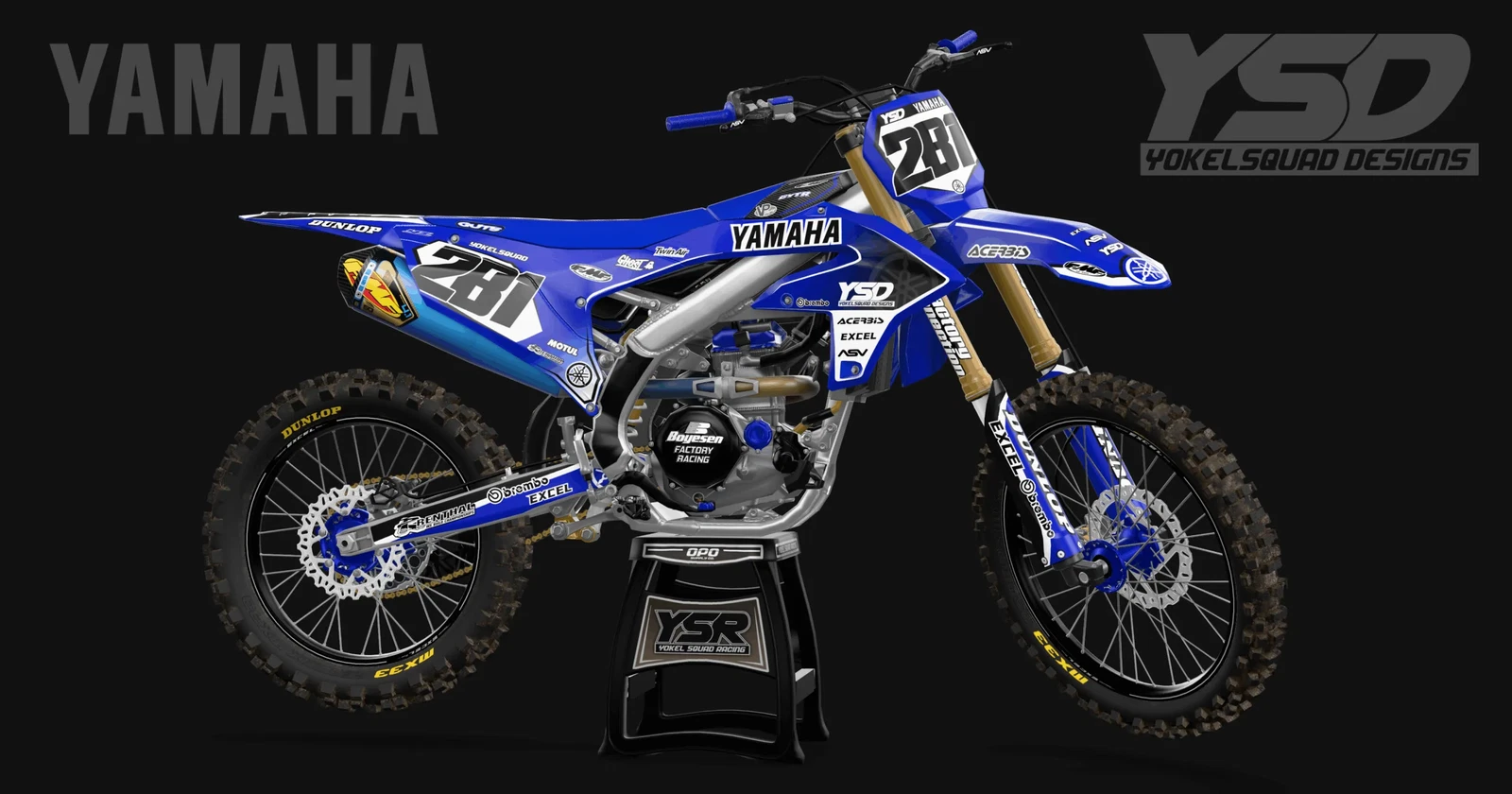 2023 Yamaha YZ450F YSD Race Livery – MXB-Mods.com