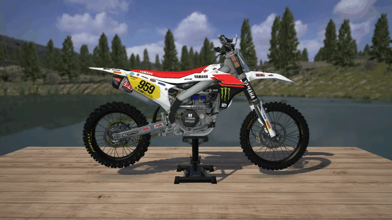 MXGP - 70th Anniversary Factory YZF Bikes – MXB-Mods.com