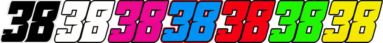Deegan #38 Rider Fonts - Easy Install - Colorways – MXB-Mods.com